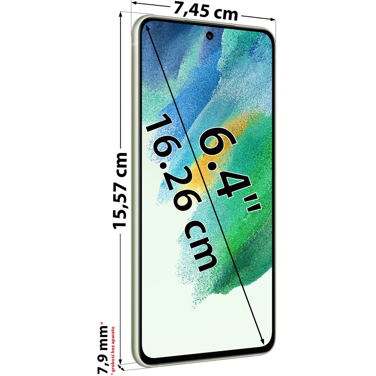 Smartfon SAMSUNG Galaxy S21 FE 8/256GB 5G 6.4" 120Hz Oliwkowy SM-G990 ...