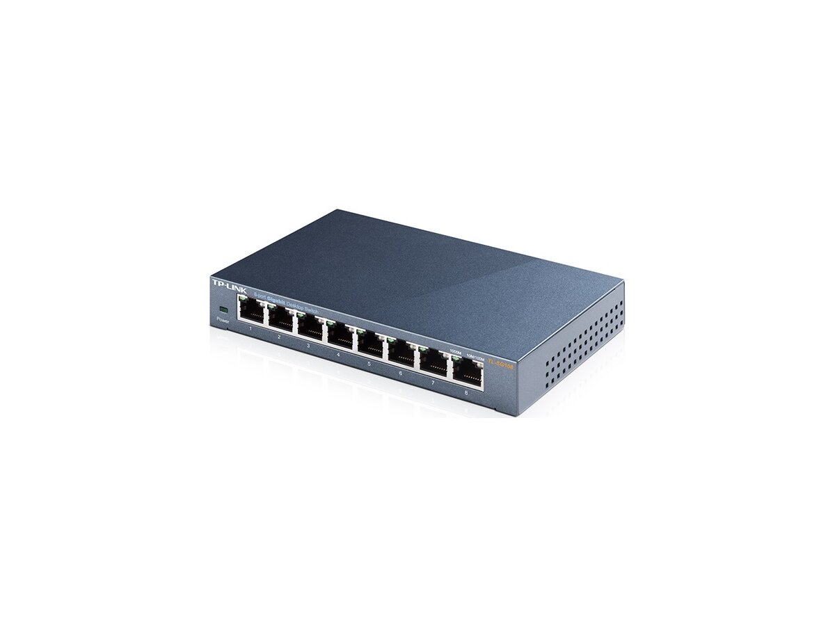 Switch TP-LINK TL-SG108 Gigabit Ethernet, 8 portów cena, opinie, dane ...