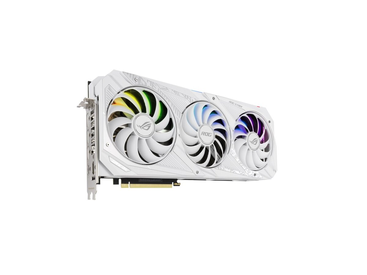 Karta graficzna ASUS Rog Strix GeForce RTX 3080 White 10GB cena, opinie ...
