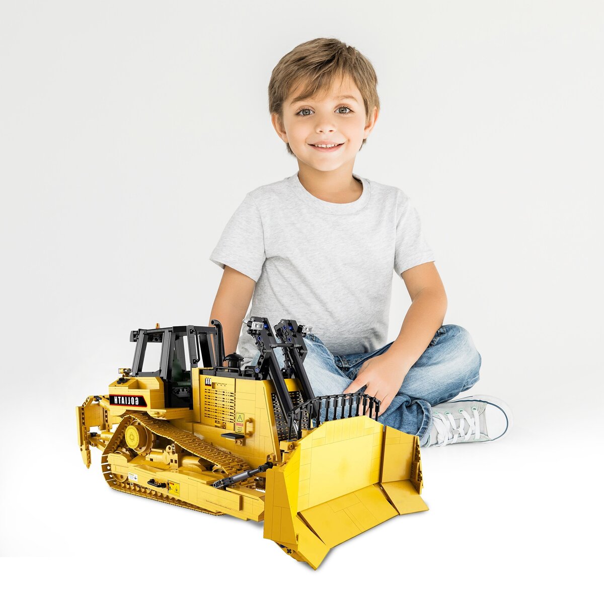 Klocki plastikowe CADA Funkcjonalna Koparka budowlana C61082W cena ...