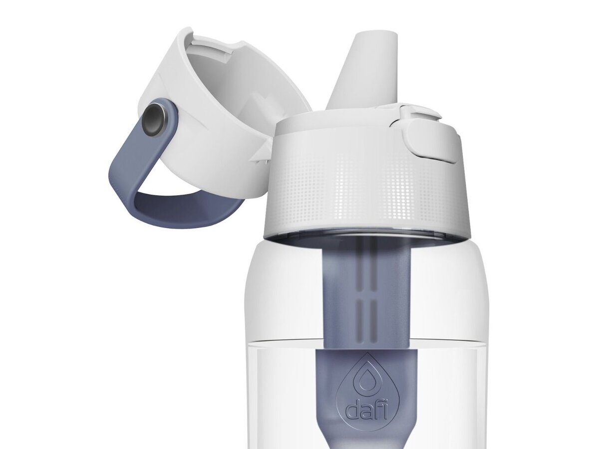 Butelka filtrująca DAFI Solid 700 ml Szary + 2 filtry węglowe cena, opinie, dane techniczne ...