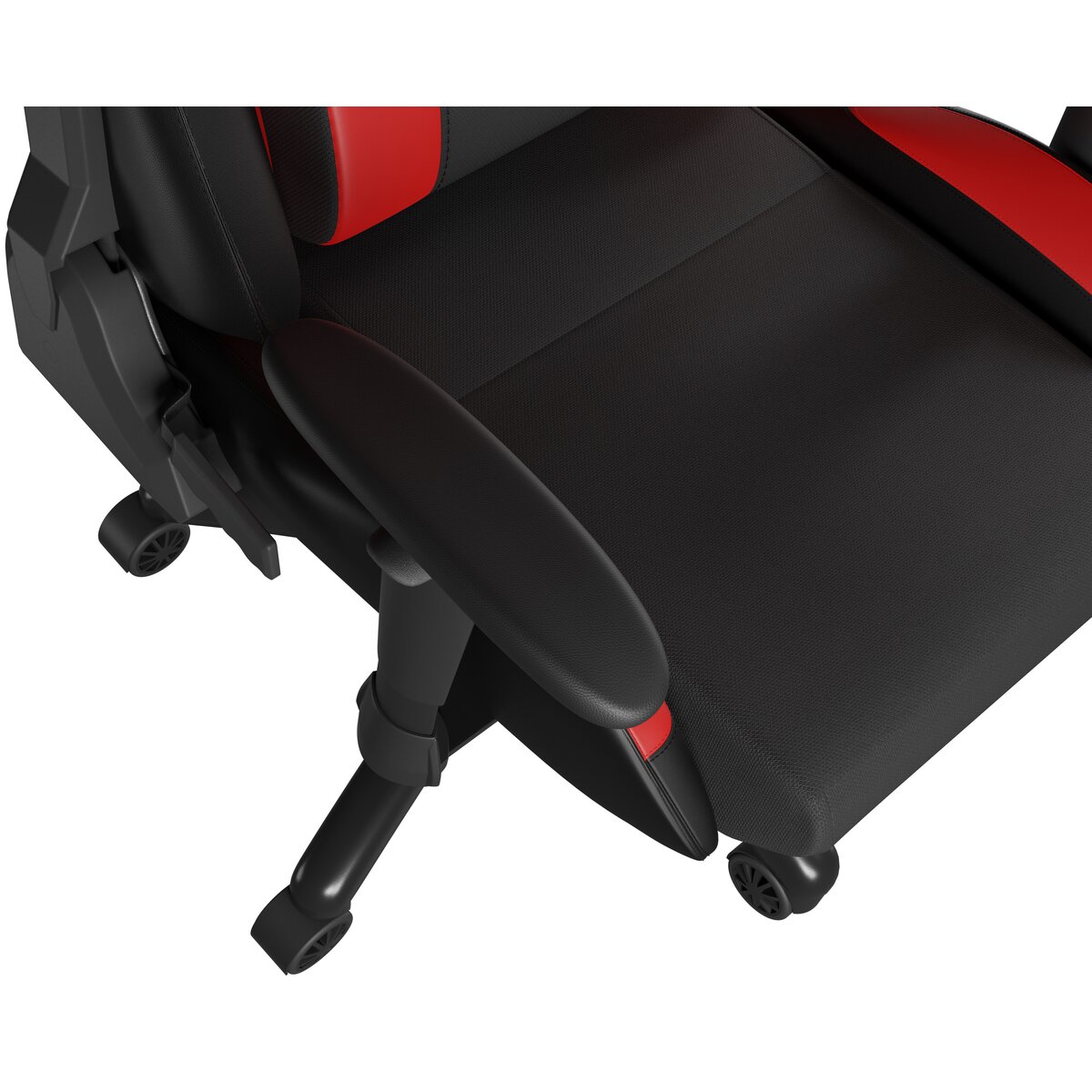 Fotel GENESIS Nitro 550 Czarno-czerwony cena, opinie, dane techniczne ...