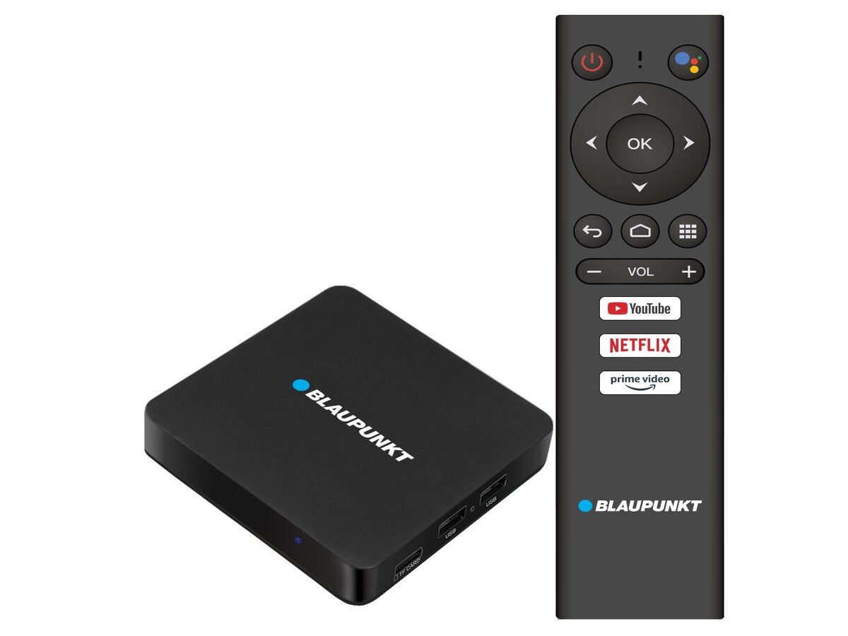 Odtwarzacz multimedialny 4K BLAUPUNKT Android TV Box B-Stream cena ...