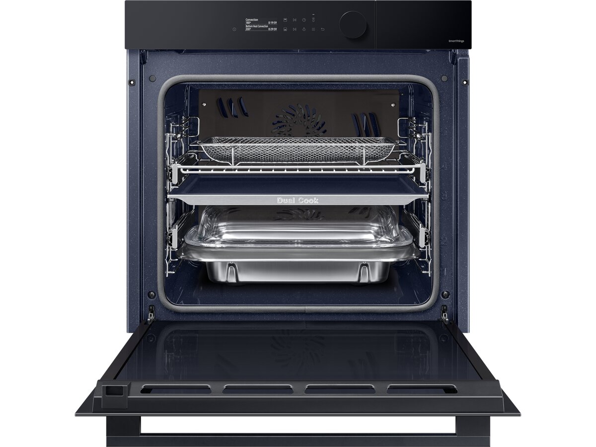 Piekarnik SAMSUNG NV7B5685BAK U2 Dual Cook Elektryczny parowy Czarny A+ ...