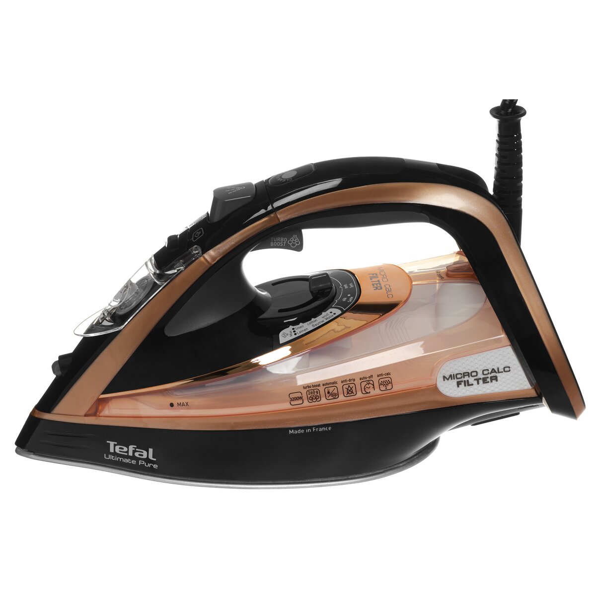 Żelazko TEFAL Ultimate Pure FV9845E0 cena, opinie, dane techniczne ...