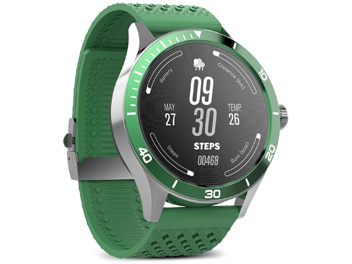 Smartwatch FOREVER AMOLED Icon II AW-110 Zielony cena, opinie, dane ...