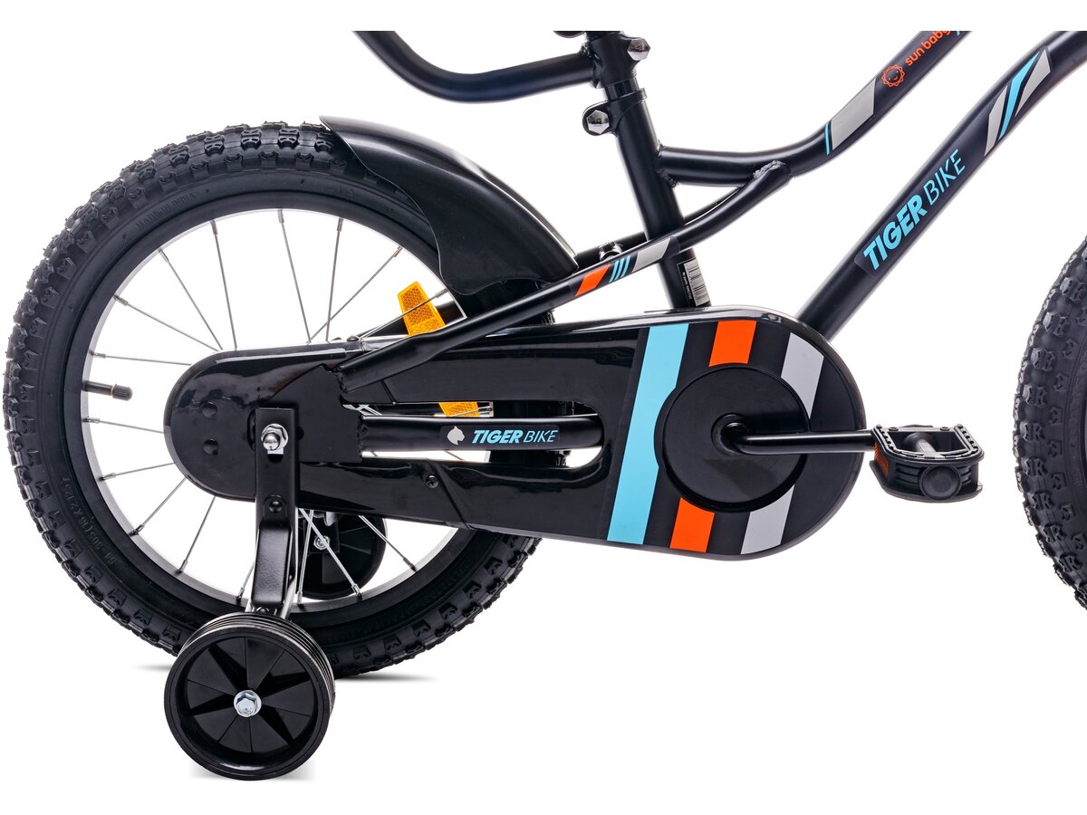 Rower dziecięcy SUN BABY Tiger Bike 16 cali dla chłopca Pomarańczowo ...