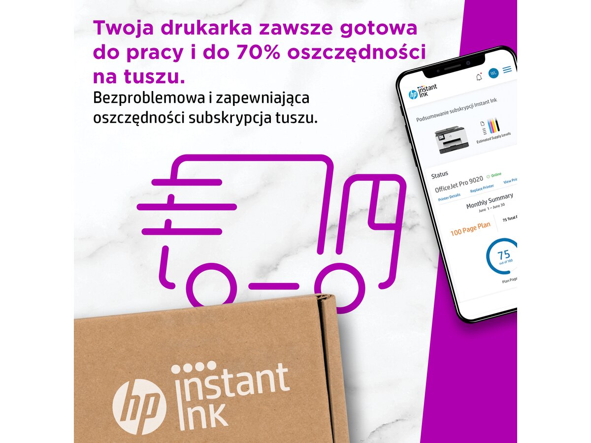 Tusz HP 304 Instant Ink Kolorowy 2 ml N9K05AE cena, opinie, dane ...