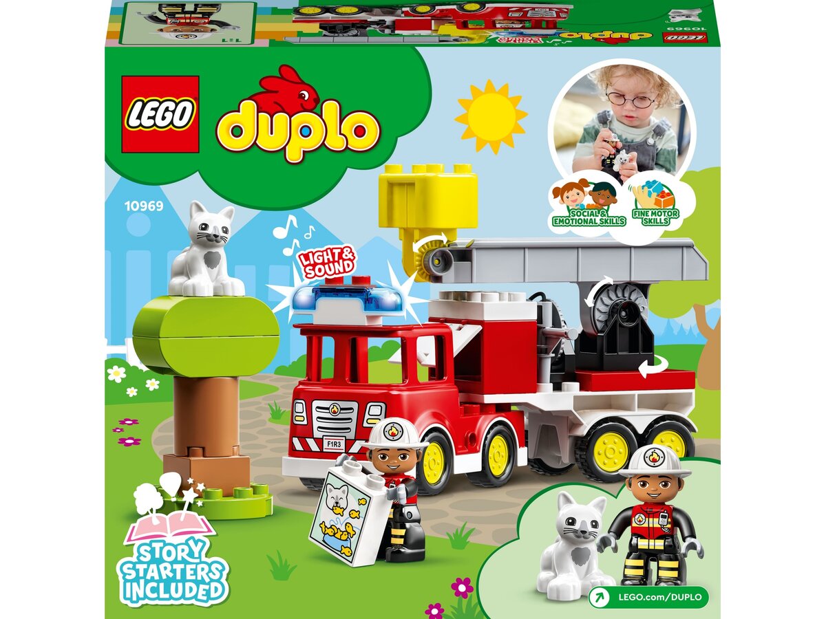 LEGO 10969 DUPLO Wóz strażacki cena, opinie, dane techniczne | sklep ...