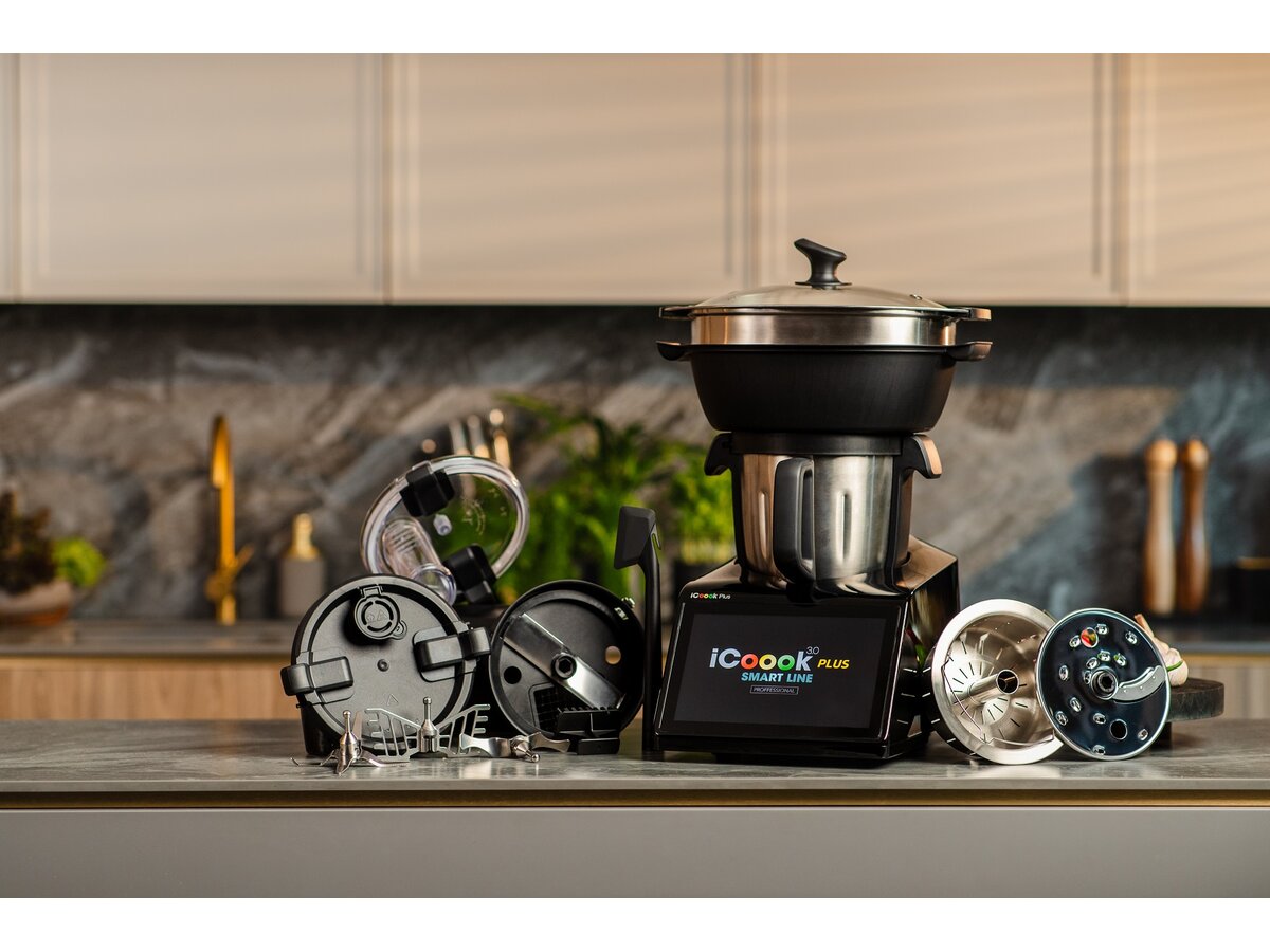 Wielofunkcyjny robot kuchenny ICOOOK 3.0 PLUS MRK-48P (WiFi) z wagą i ...