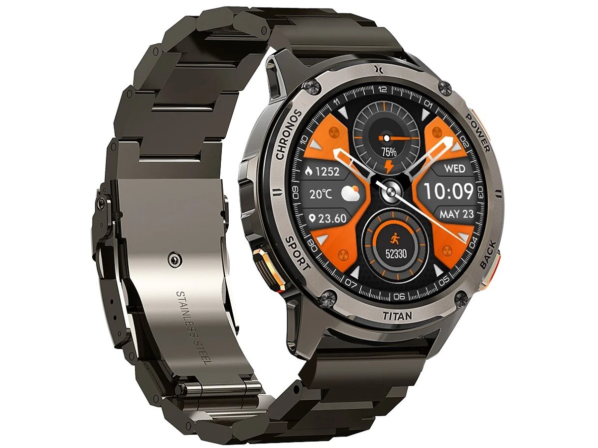 Smartwatch MAXCOM FW110 Titan Chronos Czarny cena, opinie, dane ...